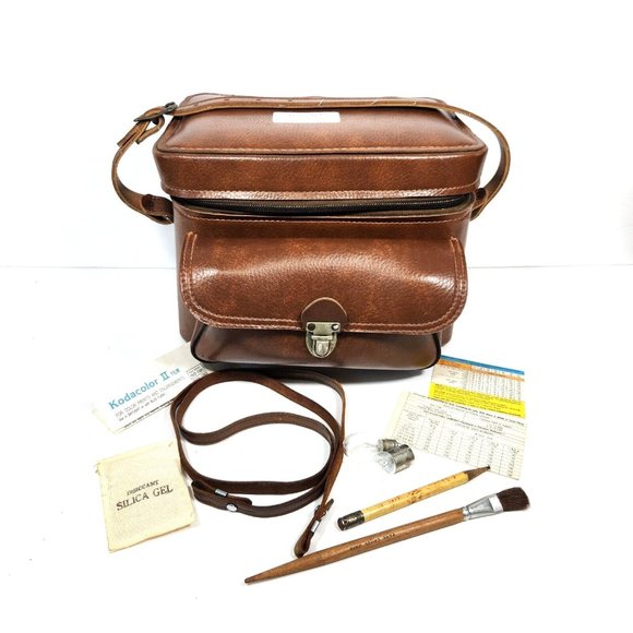 Cameras, Photo & Video | Vintage Leather Camera Bag Retro Photography ...